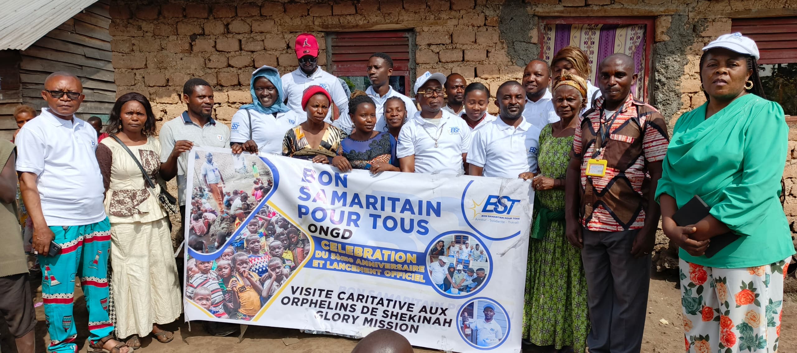 GOMA/SOCIETE : Visite caritative, lueur d’espoir et de soutien matériel ...